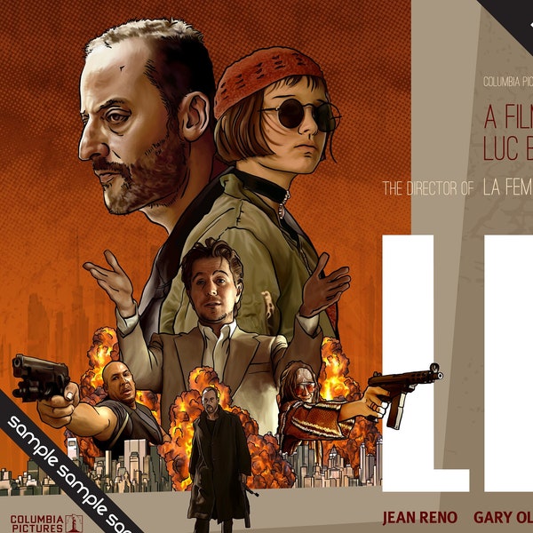 Leon the Professional Poster - Etsy