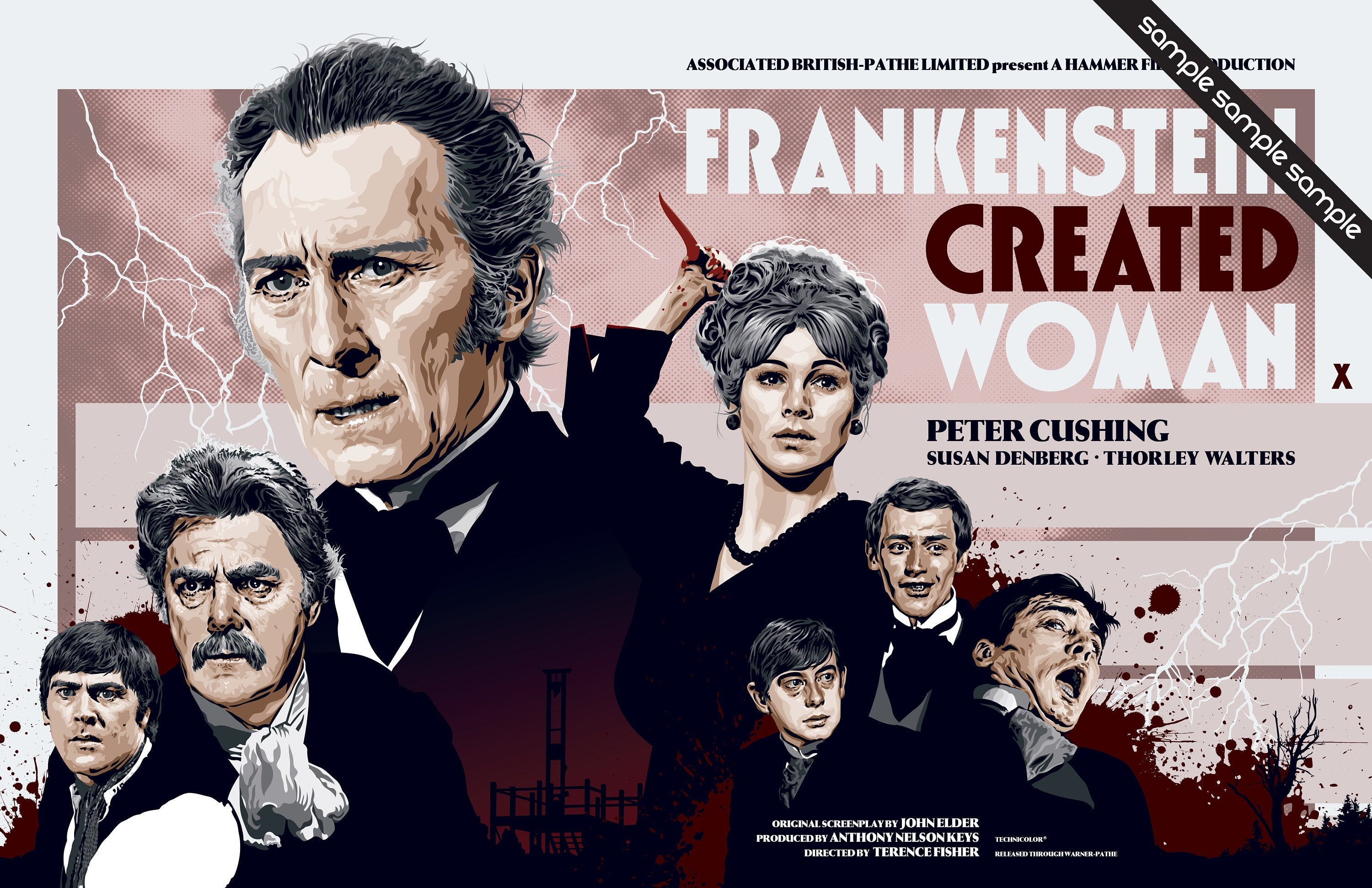 Frankenstein Created Woman