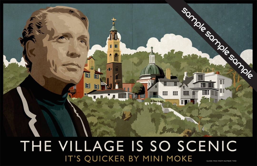 Patrick Mcgoohan - Unofficial Fan Art - the Prisoner - British ...