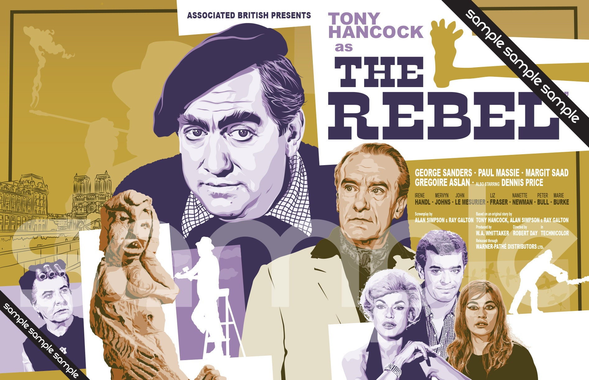 The Rebel Unofficial Fan Art Movie Poster Pastiche 17 X - Etsy