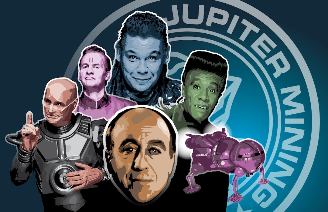 Red Dwarf - Unofficial Fan Art - 17 X 11" Digital Print - Etsy