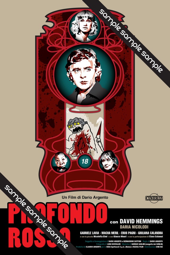 Profondo Rosso Poster