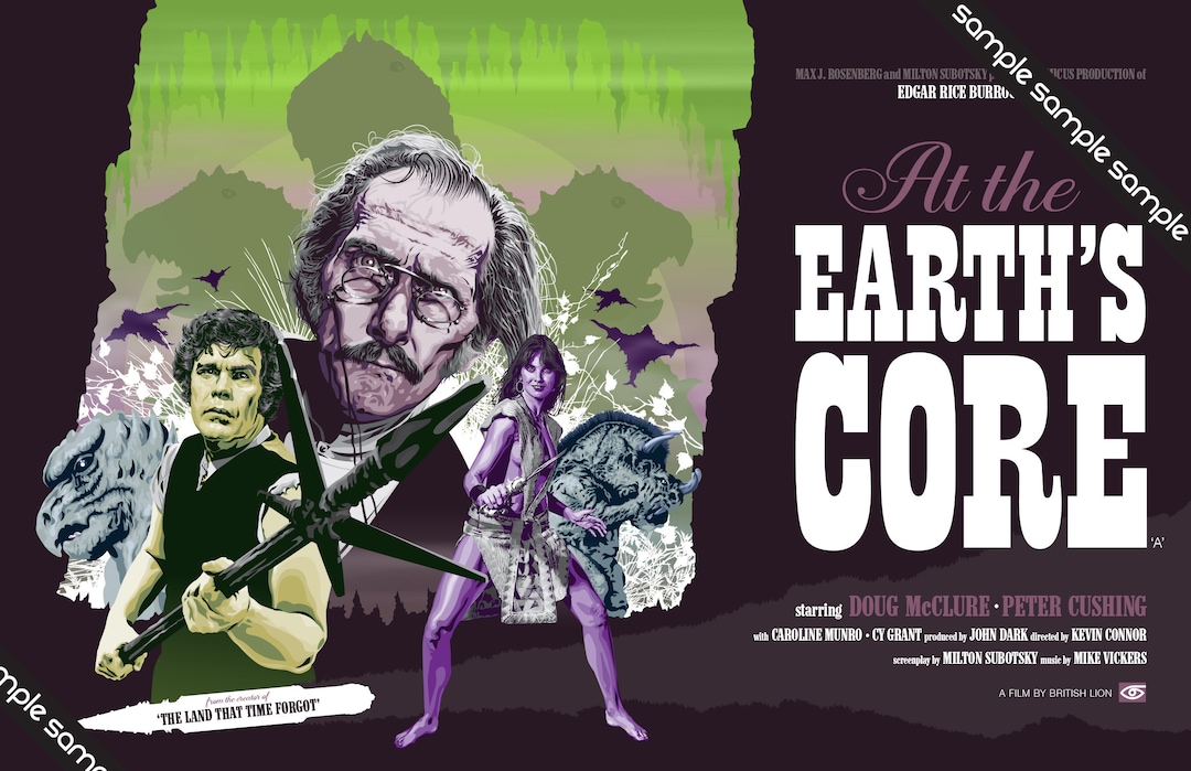 Peter Cushing - Amicus - at the Earth's Core - Unofficial Fan Art - 17 ...