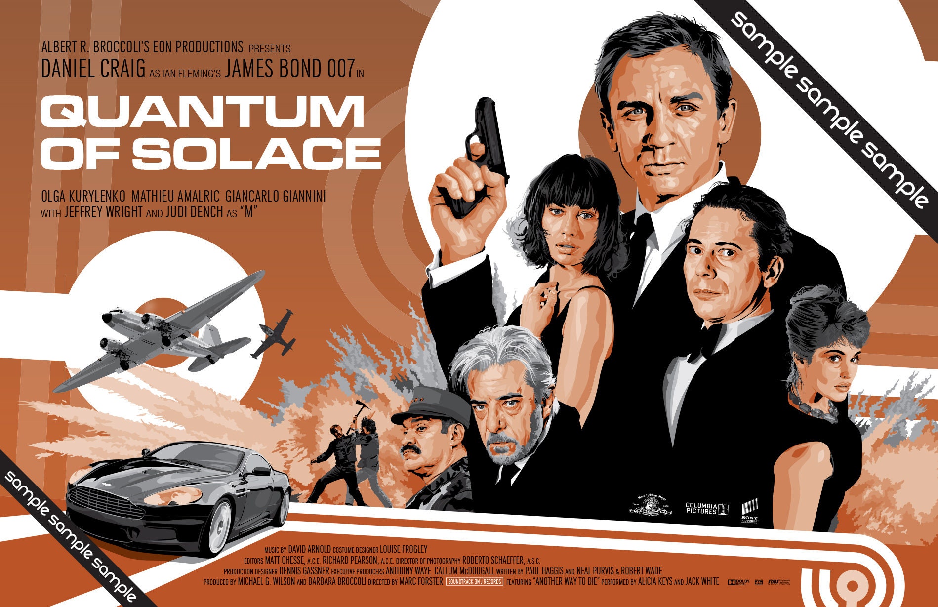 Quantum Of Solace Poster