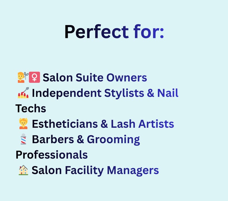 Salon Suite License Agreement Template | Editable Word + PDF - Etsy