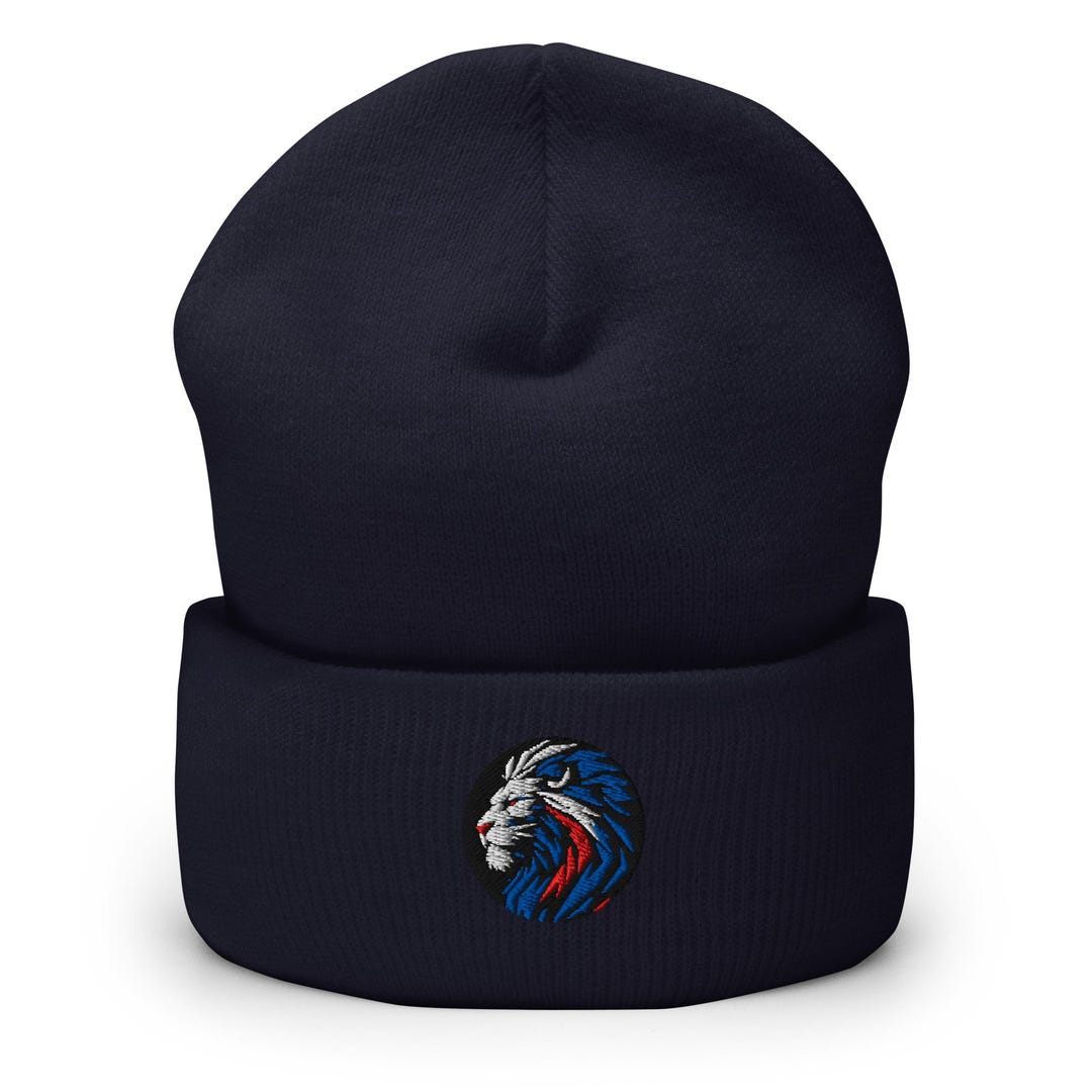 Paraguay Beanie | Guarani Lion Beanie | Unisex Knit Hat | Cultural ...