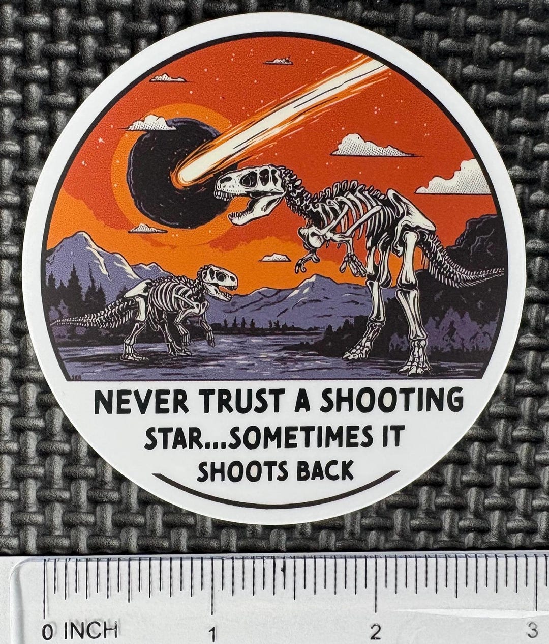 Bad Day - Humorous Dinosaur Sticker 7 - Vinyl - Etsy