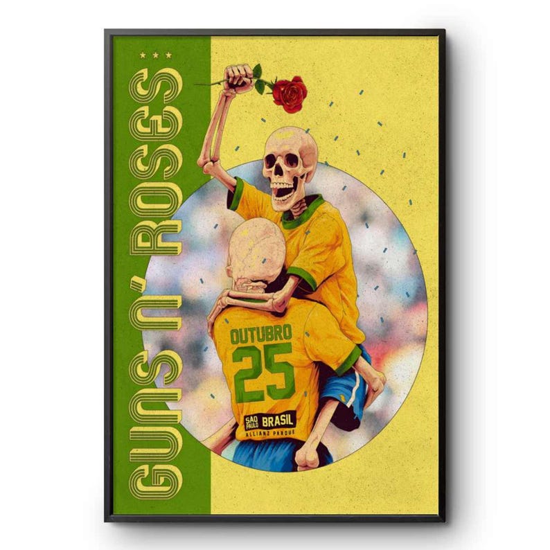 Guns N' Roses Nov 8 2025 Estadio GNP Seguros Mexico City Poster - Etsy ...