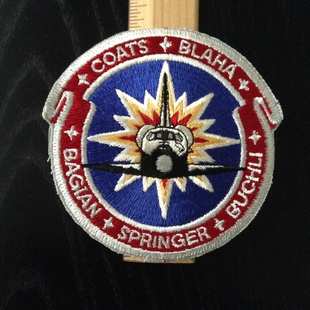 1980's NASA Cloth Patch. 1989 Discovery Patch 4 Inch. STS 29. Vintage ...