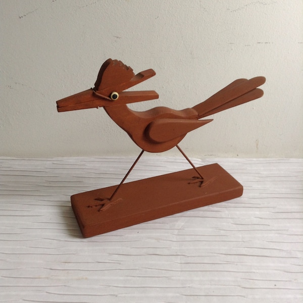 Carved Roadrunner - Etsy