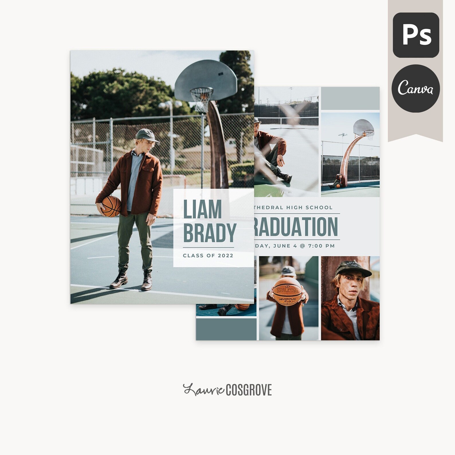 Guys Graduation Invitation Graduation Announcement - Etsy