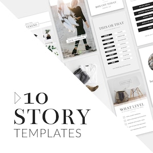 Instagram Story Template Pack | Photography Instagram Templates for ...