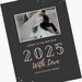2025 New Years Card Template: Cheers C - 5x7 New Year Card - Photoshop ...
