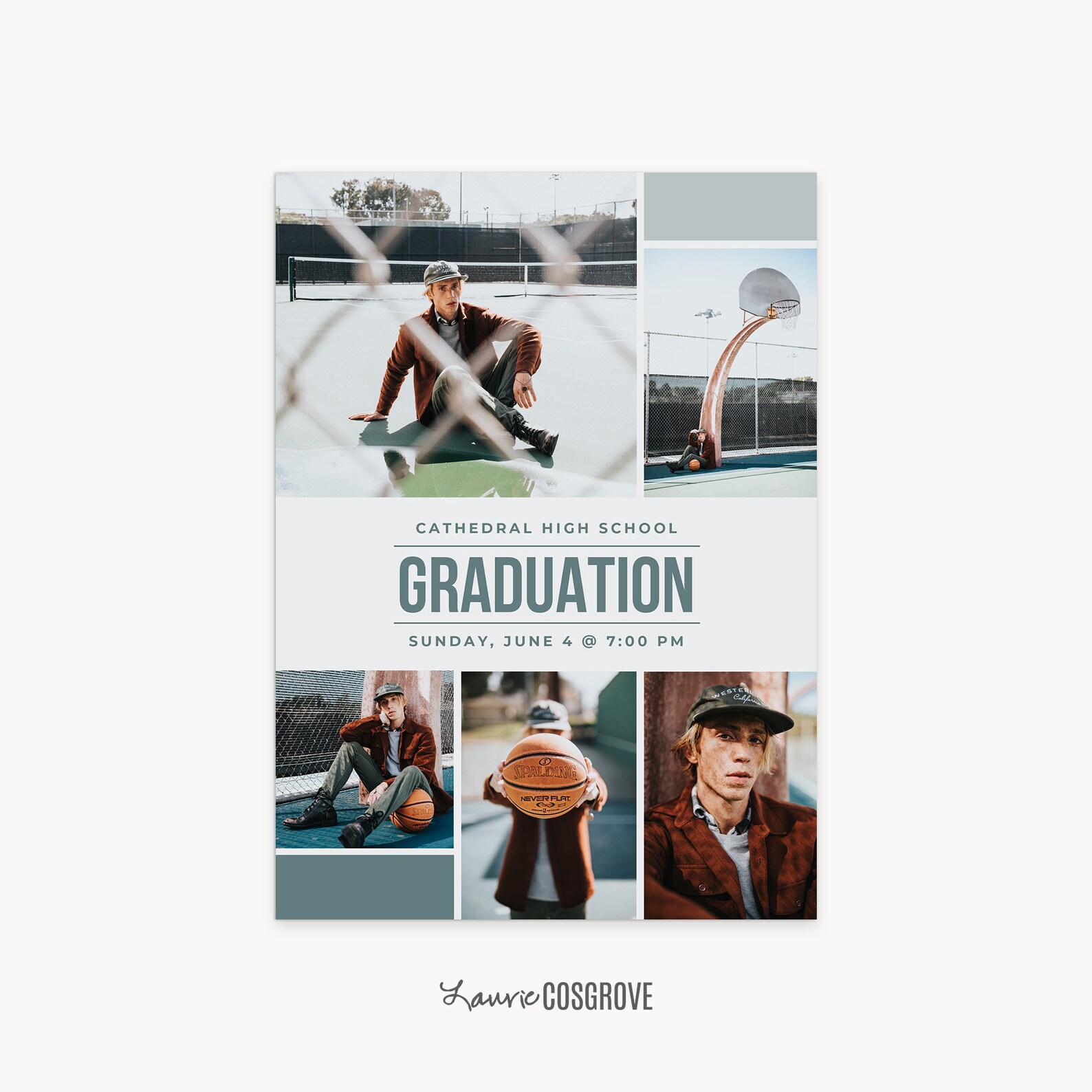Guys Graduation Invitation Graduation Announcement - Etsy