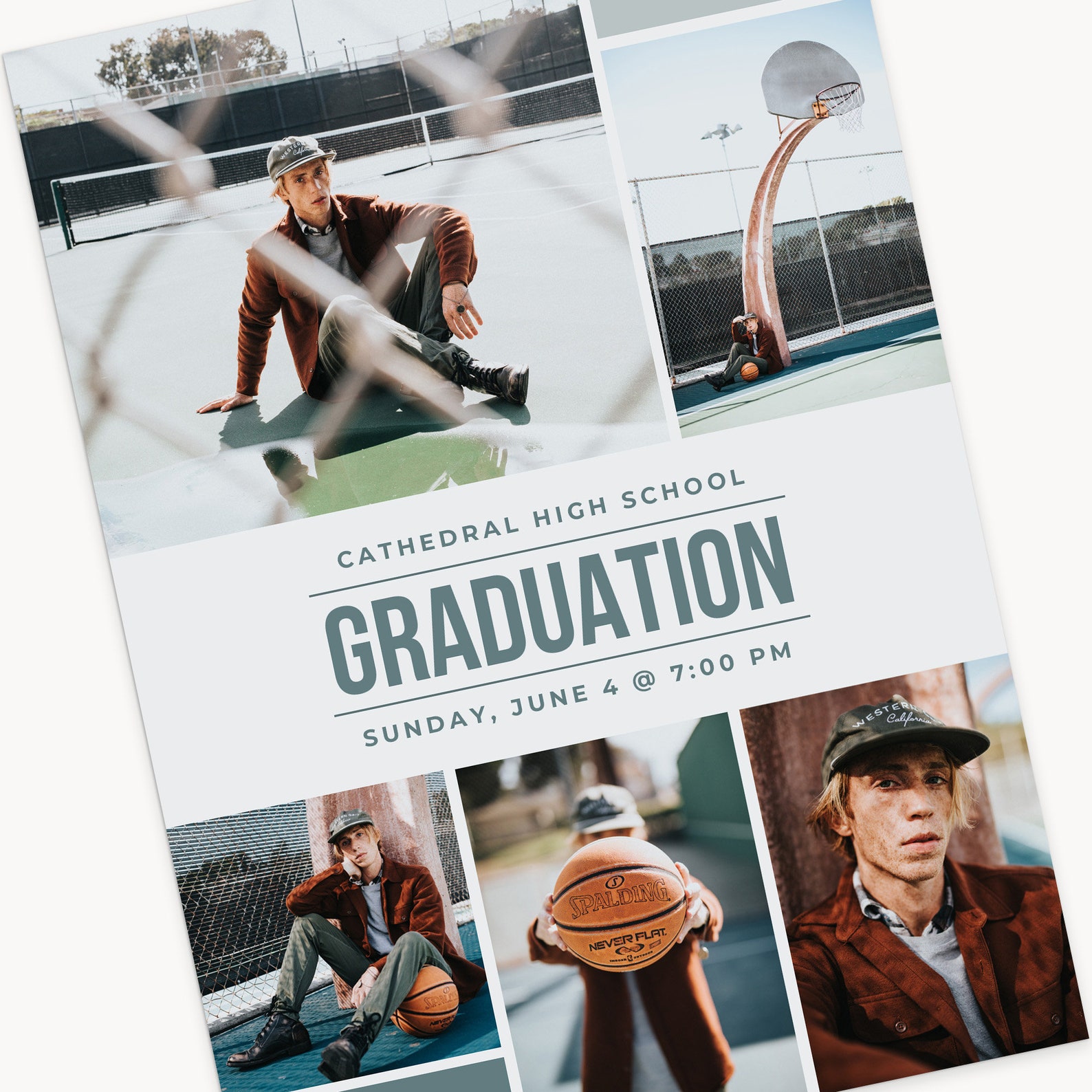 Guys Graduation Invitation Graduation Announcement - Etsy