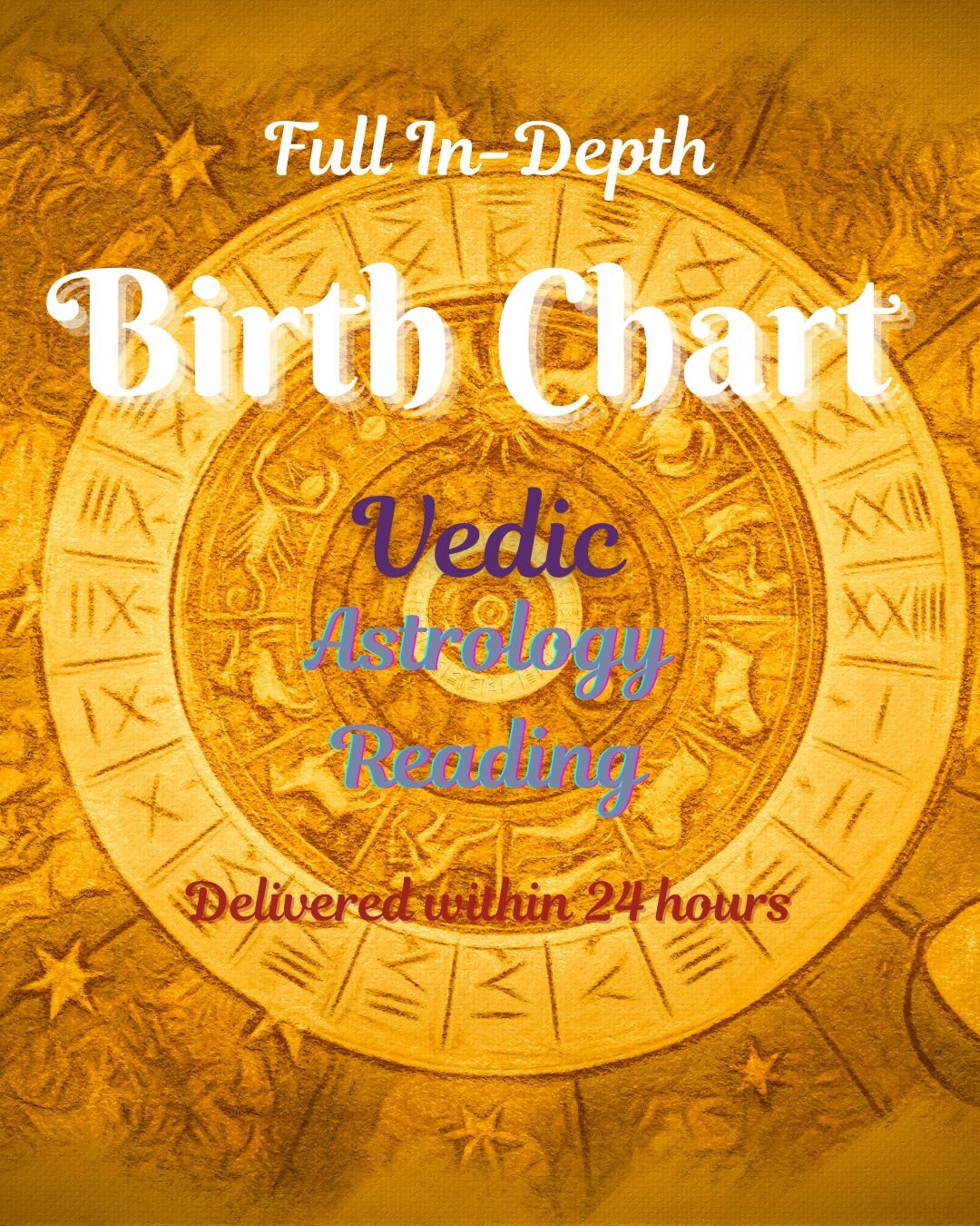 Personalized Vedic Astrology Report | Birth Chart Kundli Reading ...