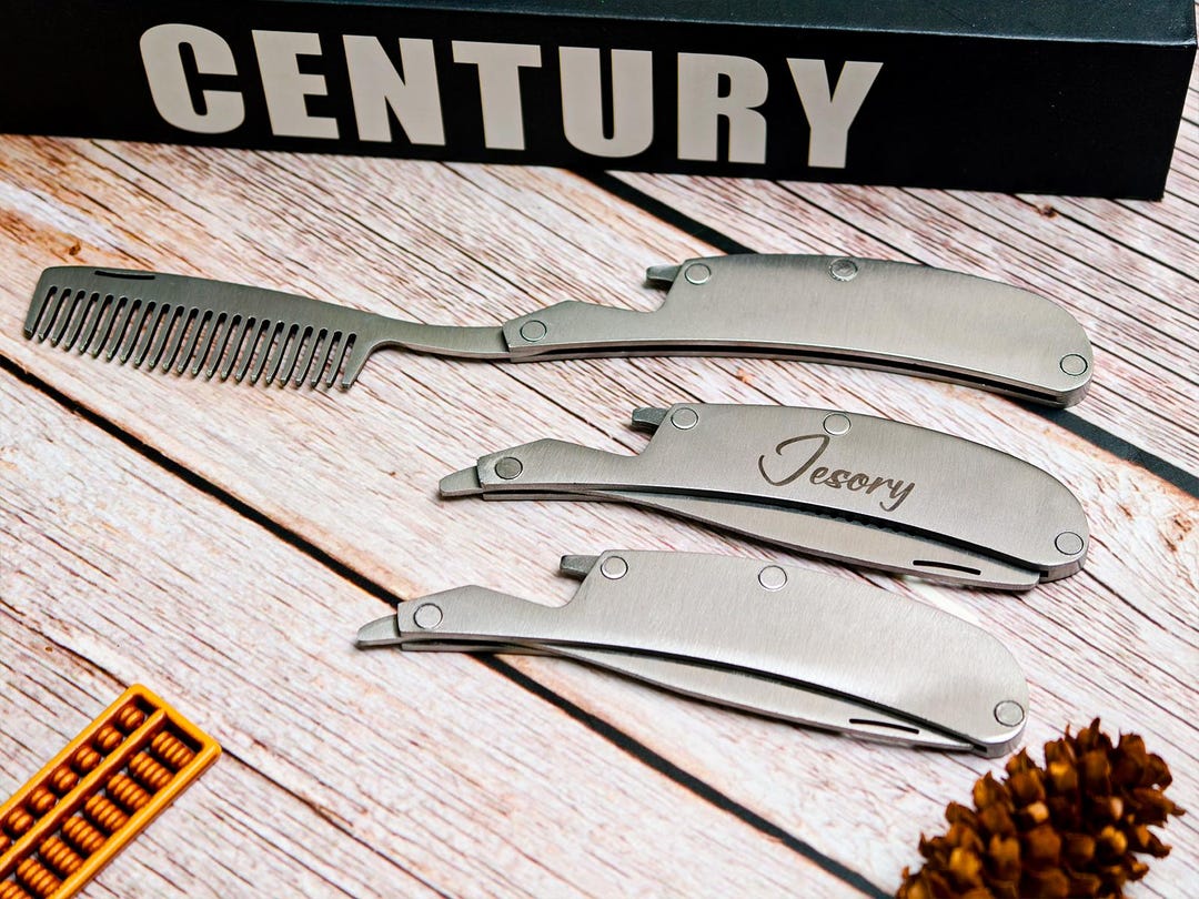 Personalized Combs - Wedding Combs - Ideal Gifts for Men - Metal Combs ...
