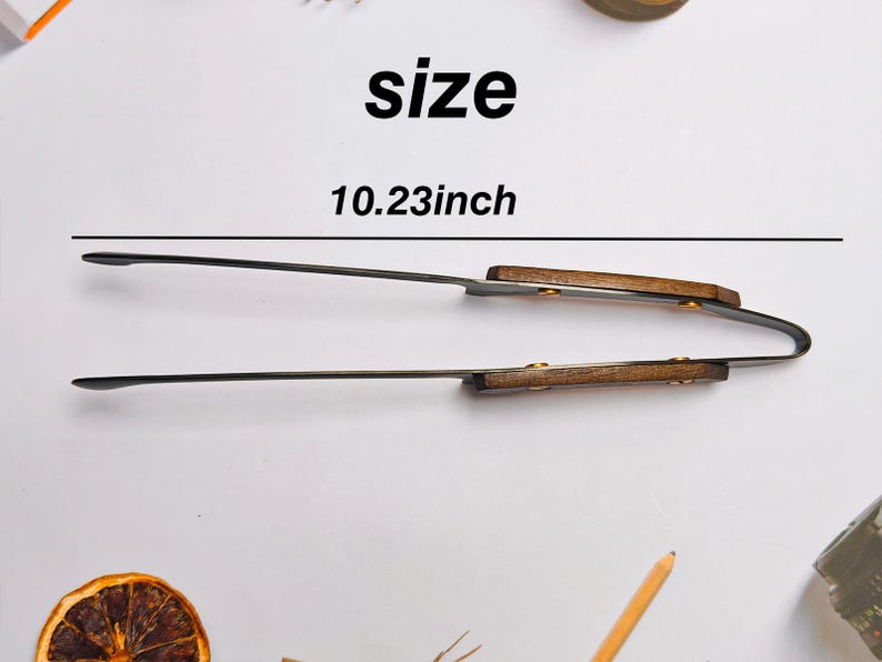 Personalized Grill Tongs for Kitchen Grill and Barbecue, Wooden Steel ...