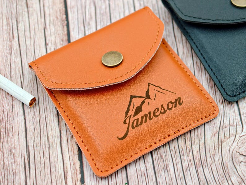 Personalized Ashtrays - Customized Cigarette Butt Pouches - Travel ...