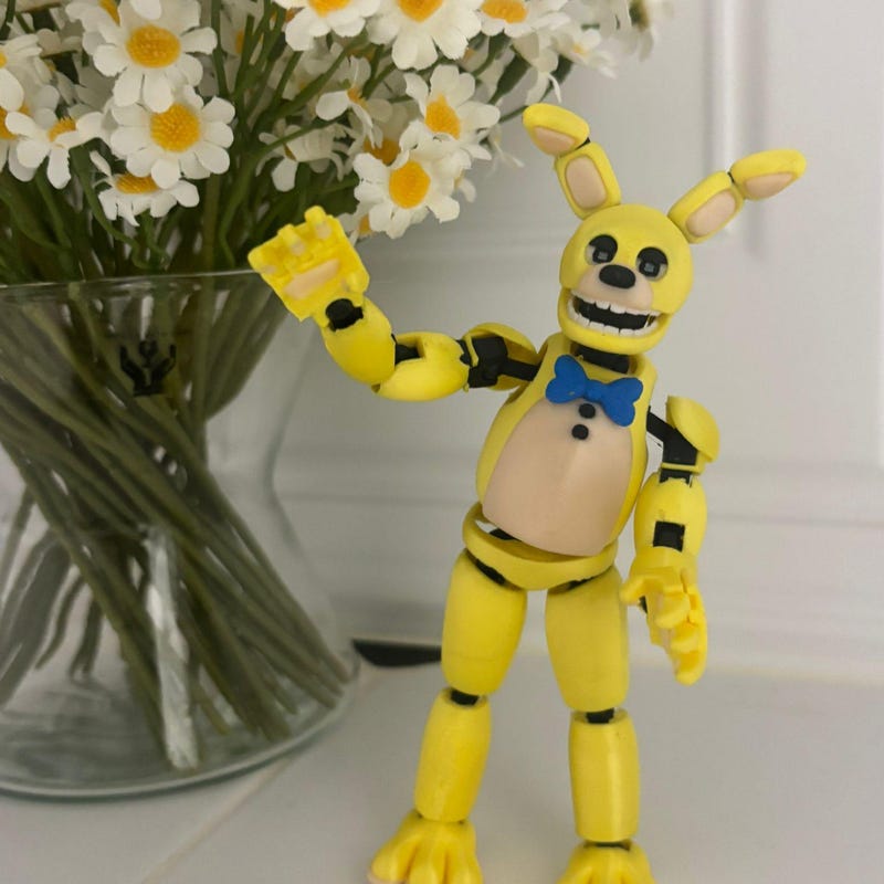 Spring Bonnie Figure - Etsy