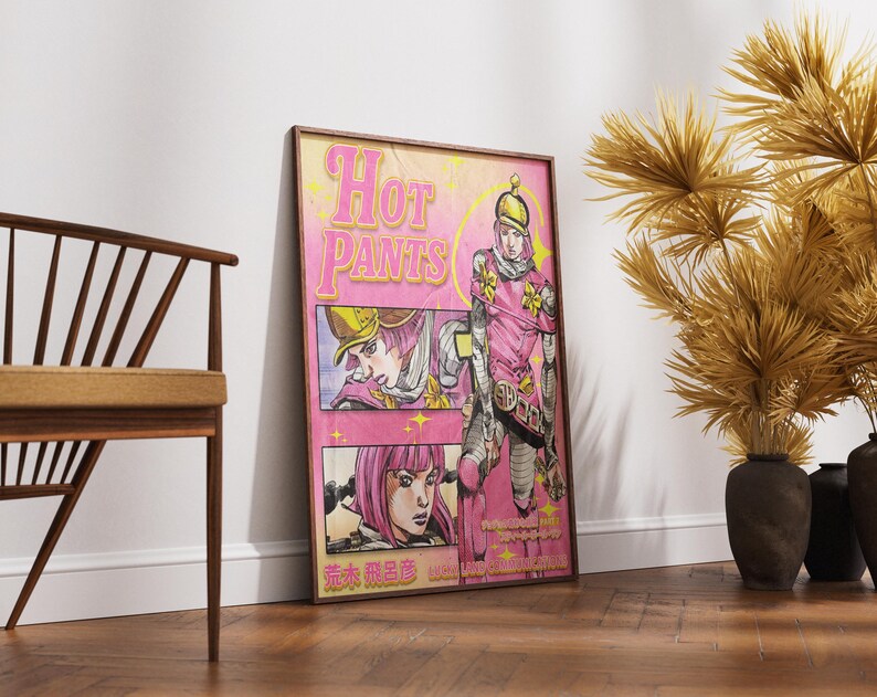 Gyro Zeppeli Steel Ball Run Poster - Jojo SBR Spin Golden Ratio Wall ...