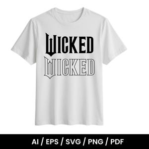 Wicked Movie SVG Mega Bundle, Witchy Halloween Designs (digital ...