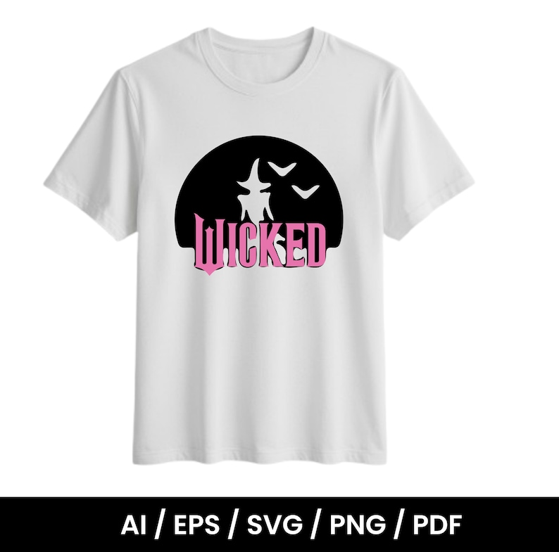 Wicked Movie SVG Mega Bundle, Witchy Halloween Designs (digital ...