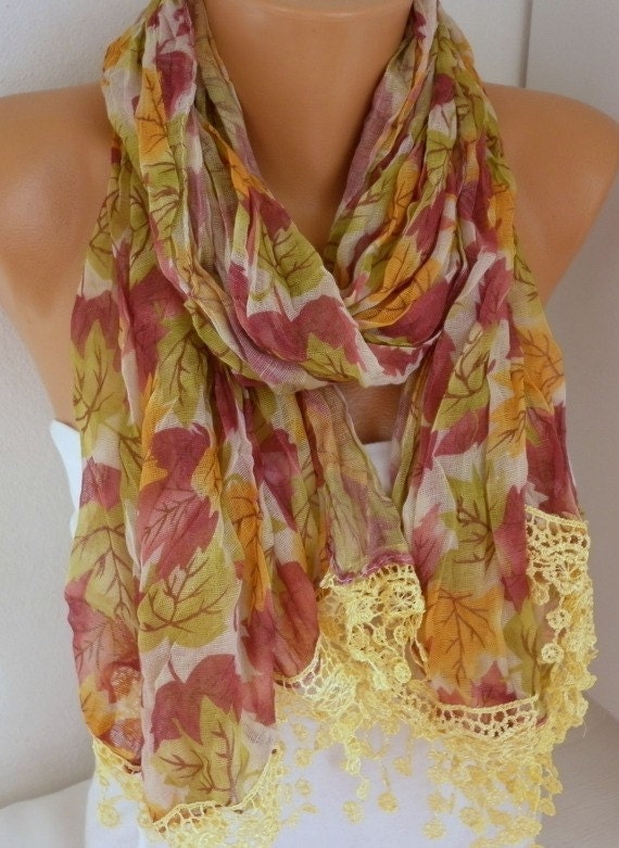 Items similar to ON SALE -Spring Celebrations Floral Scarf - Shawl ...