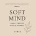 Printable Digital Soft Mind Anxiety Relief Self Care Puzzle Journal for ...