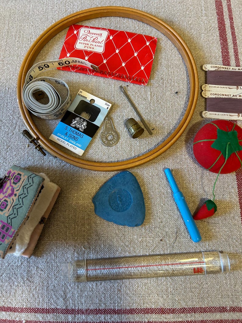 Vintage Haberdashery Sewing Aids Collection - Etsy