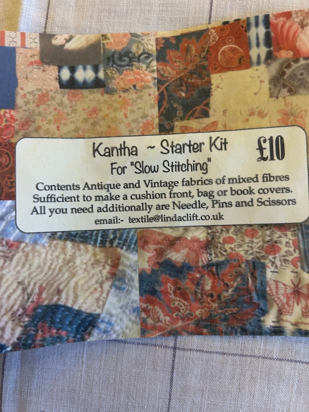 Kantha Fabric Kit Vintage Fabrics - Etsy