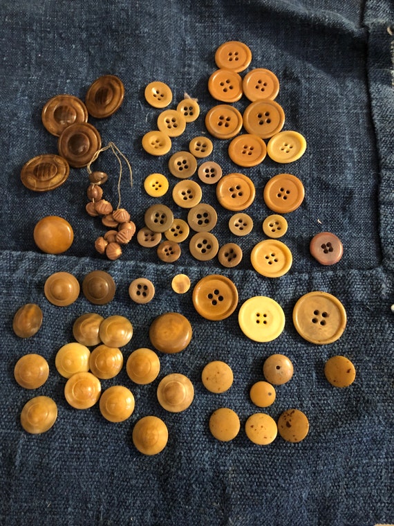 Collection of Vintage Work Wear Buttons | Etsy