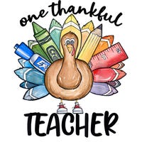 Teacher Thanksgiving Png, Thanksgiving Png, Thankful Teacher Png ...