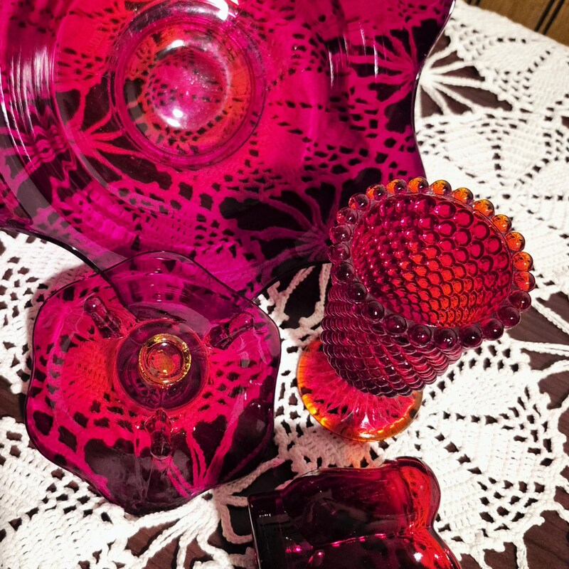 Whimsy Red Goth Decor - Etsy