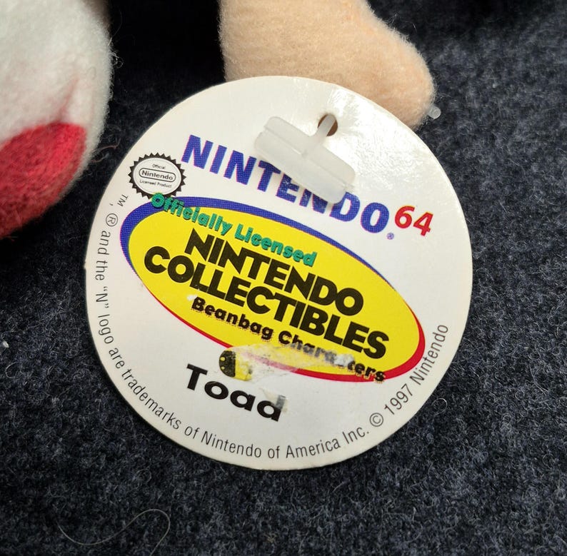 Super Mario and Toad Plush Toy Gamer Collectible Stuffies - Etsy