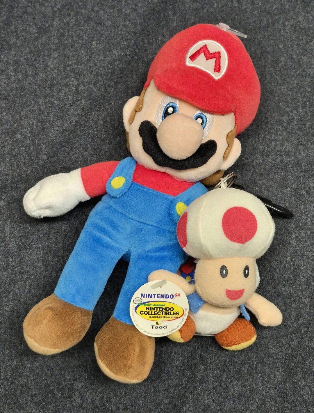 Super Mario and Toad Plush Toy Gamer Collectible Stuffies - Etsy