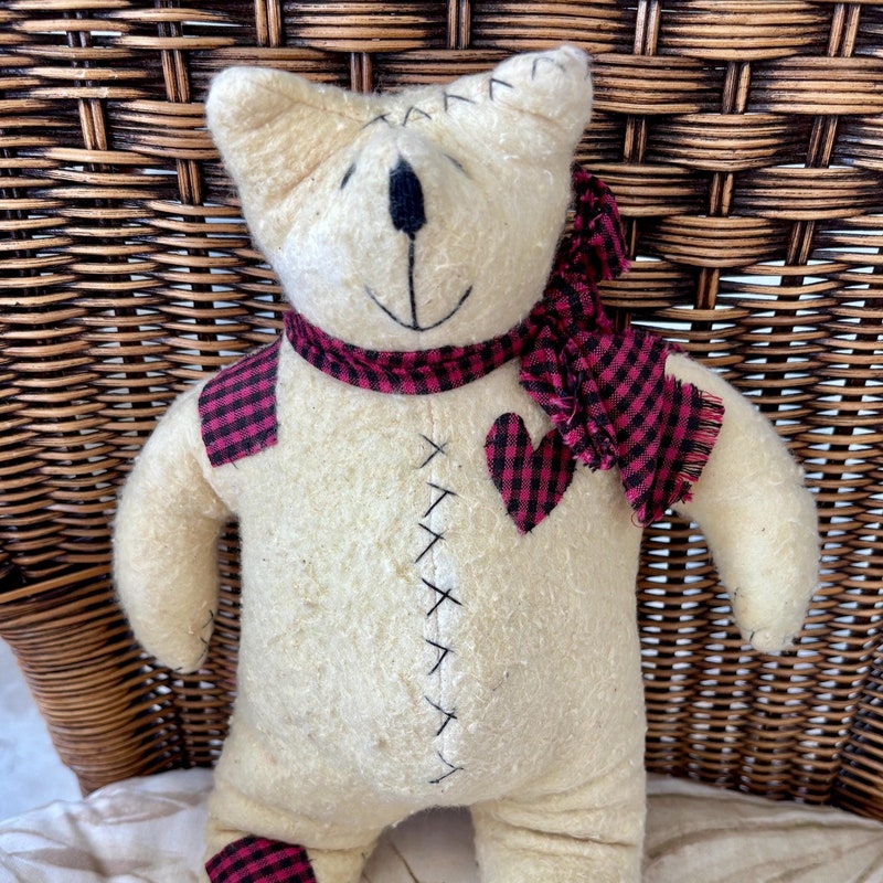 Primitive Bear - Etsy