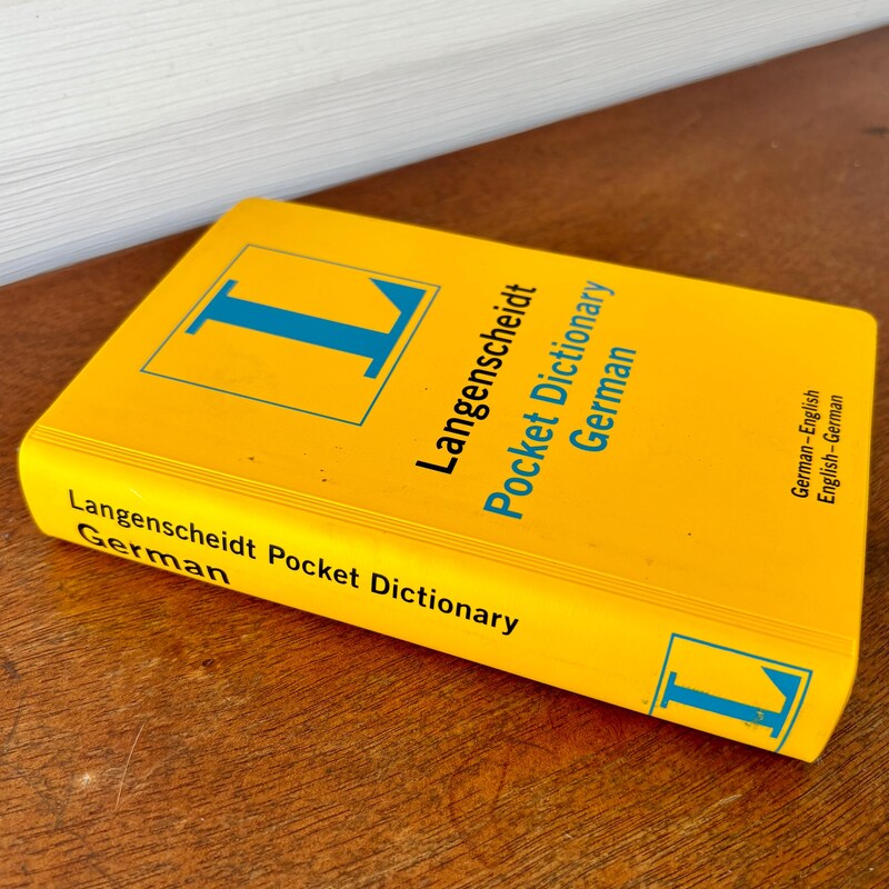 German Pocket Dictionary - Etsy