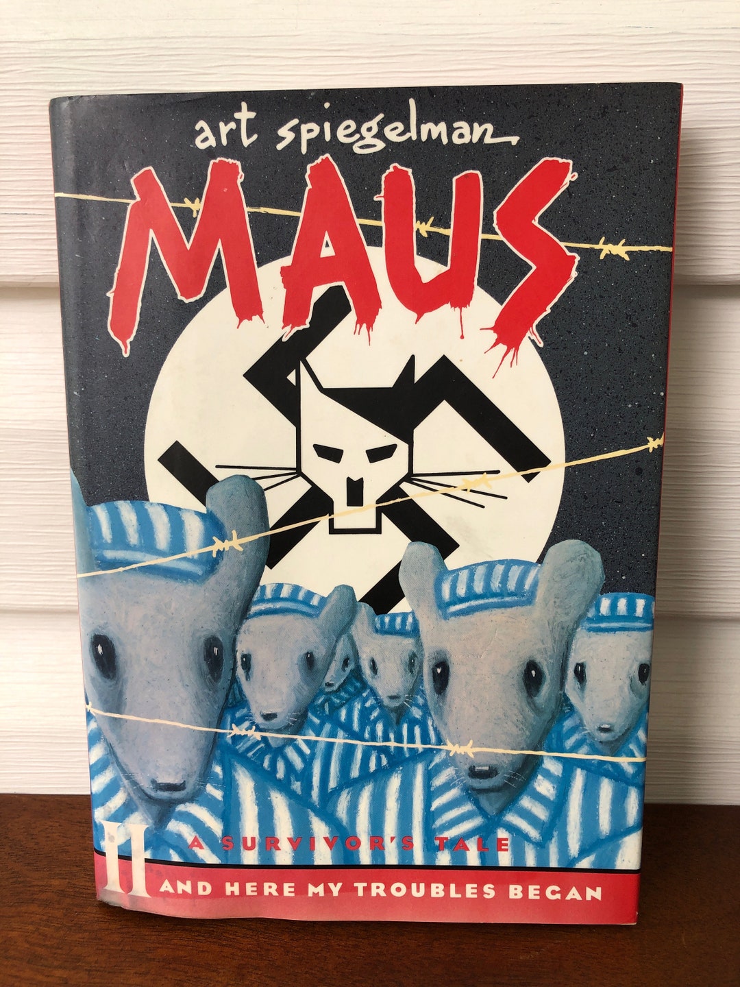 Maus II, by Art Spiegelman, A Survivor's Tale, and Here My Troubles ...