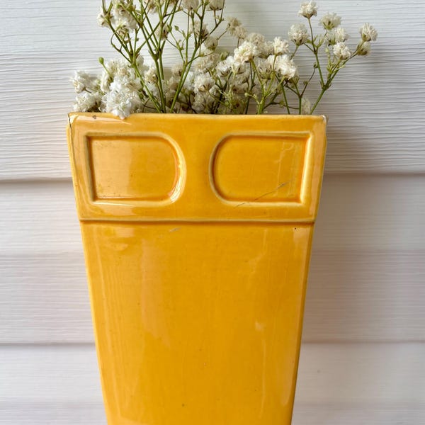 Pottery Wall Pocket - Etsy