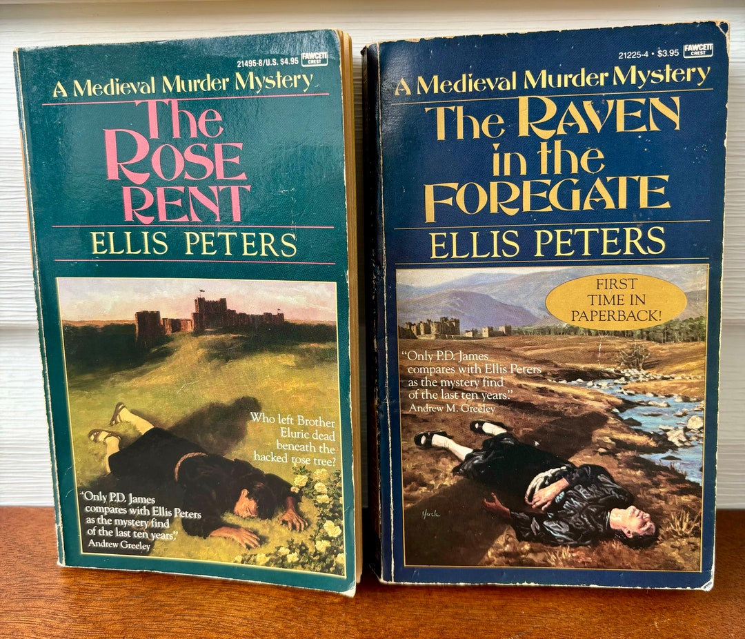 Ellis Peters Medieval Murder Mysteries Paperback Books, Brother Cadfael ...