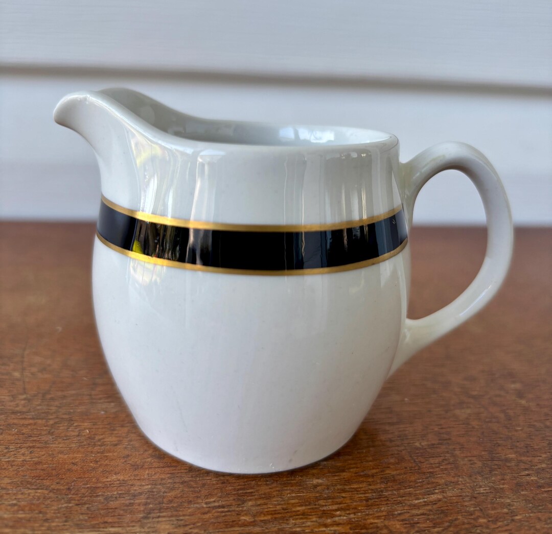 Steelite International Creamer, Small Ceramic White Creamer, Vintage ...
