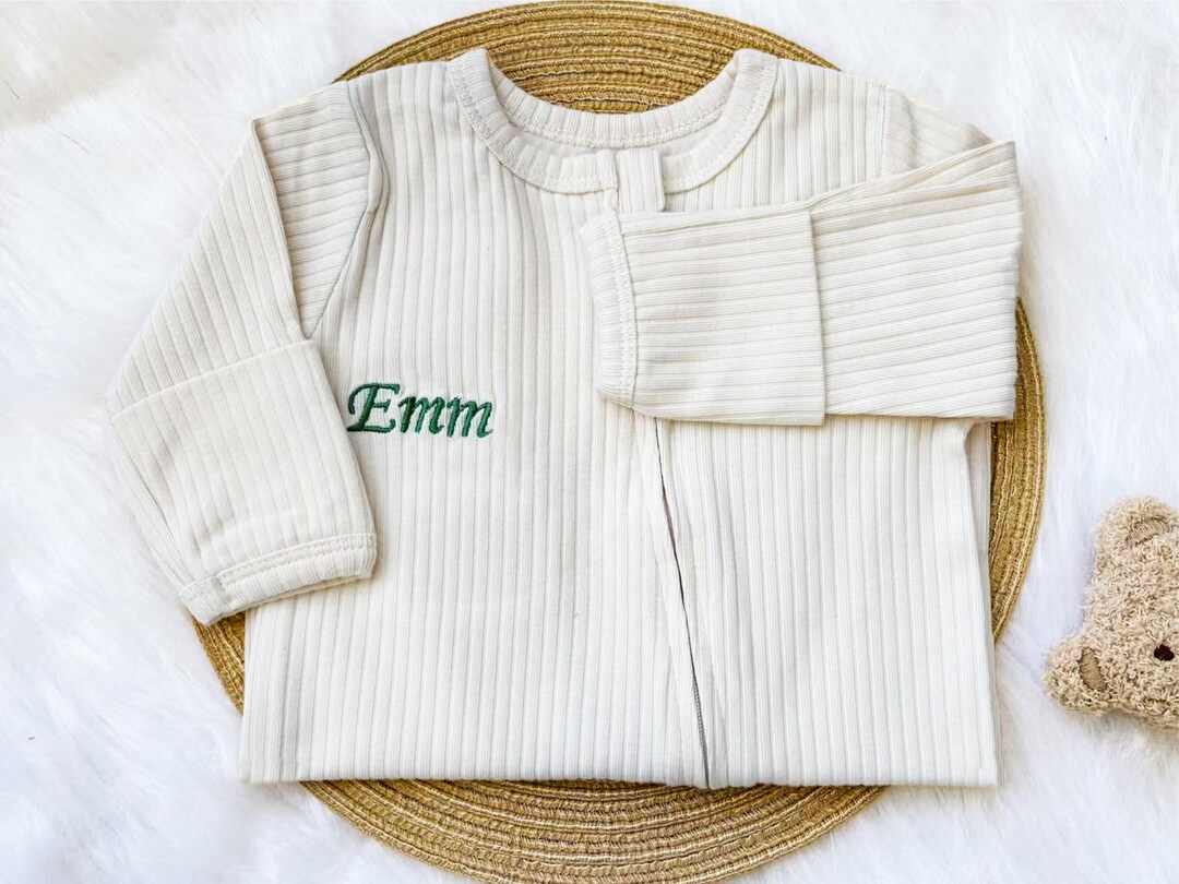 Custom Embroidered Baby Onesies, Personalized Newborn Bodysuit Gift for ...