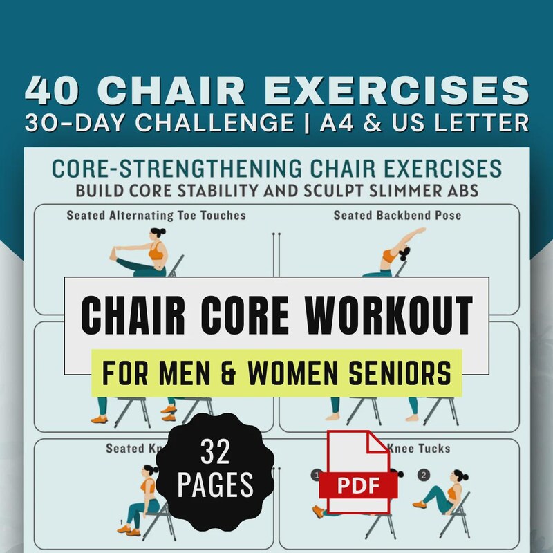 Chair Abs Workout - Etsy