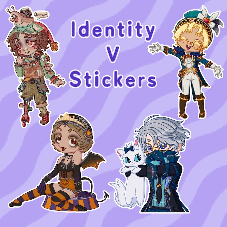 Identity V Stickers | IDV Survivor Margaretha Female Dancer, Aesop ...