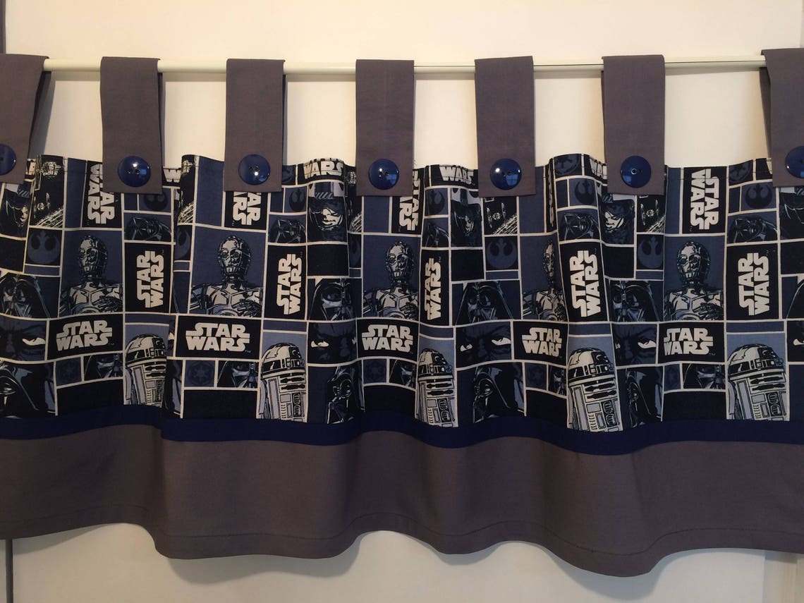 Star Wars valance. Handmade valance. Made to order. | Etsy