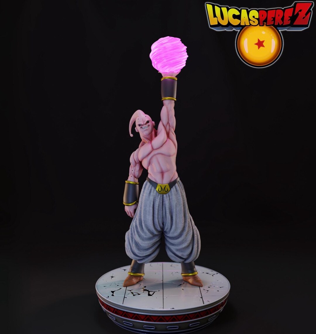 Majin Buu Figure Anime Dragon Ball | 3D Printed | Handmade ...