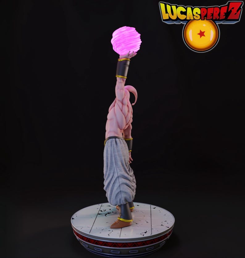 Majin Buu Figure Anime Dragon Ball | 3D Printed | Handmade ...