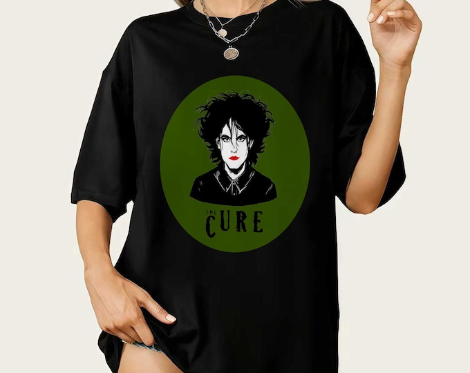 The Cure Shirt, 90s Band Graphic Tee, Retro Band Tees, Gothic Shirt ...