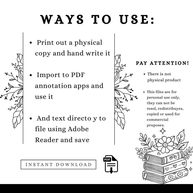Fantasy Romantasy Book Bingo Printable | Reading Challenge (digital ...